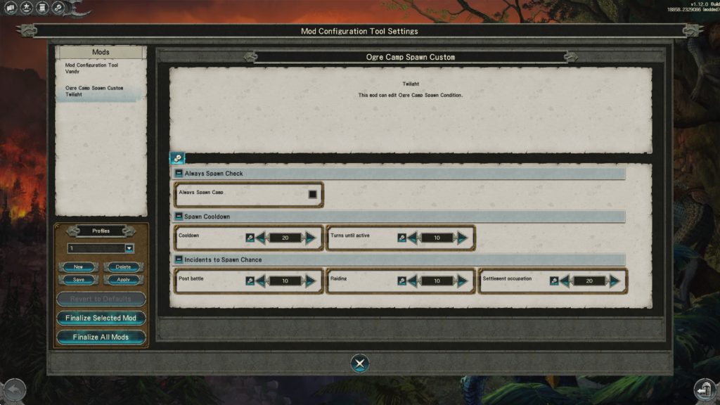 オーガを頻繁に呼ぶMOD【Ogre Camp Spawn Controller】│ホワイトオークのポートフォリオ